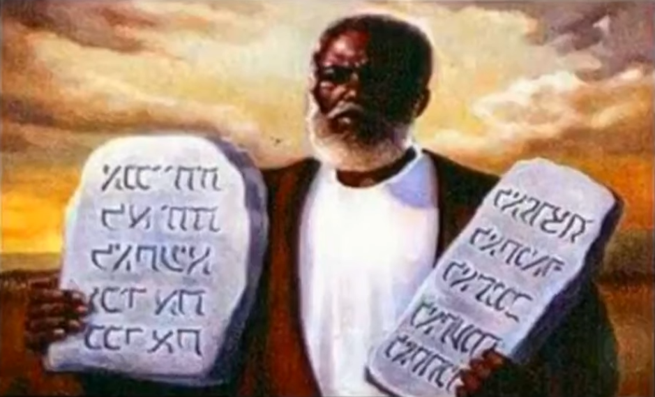Moses and the Tablets | Exo 32:15 | Hebrew Israelite Research Center