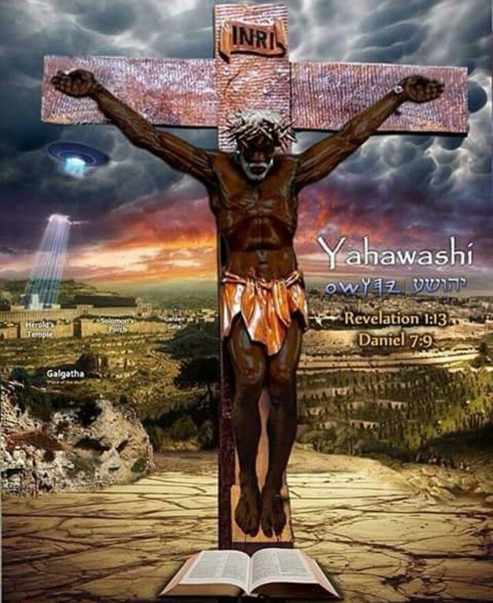 Crucifixion of Our Messiah Yahawashi | Revelation 1:14 | Hebrew ...